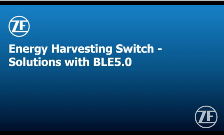 New Webinar - ZF Energy Harvesting Switch with BLE 5.0 - ZF Switches ...