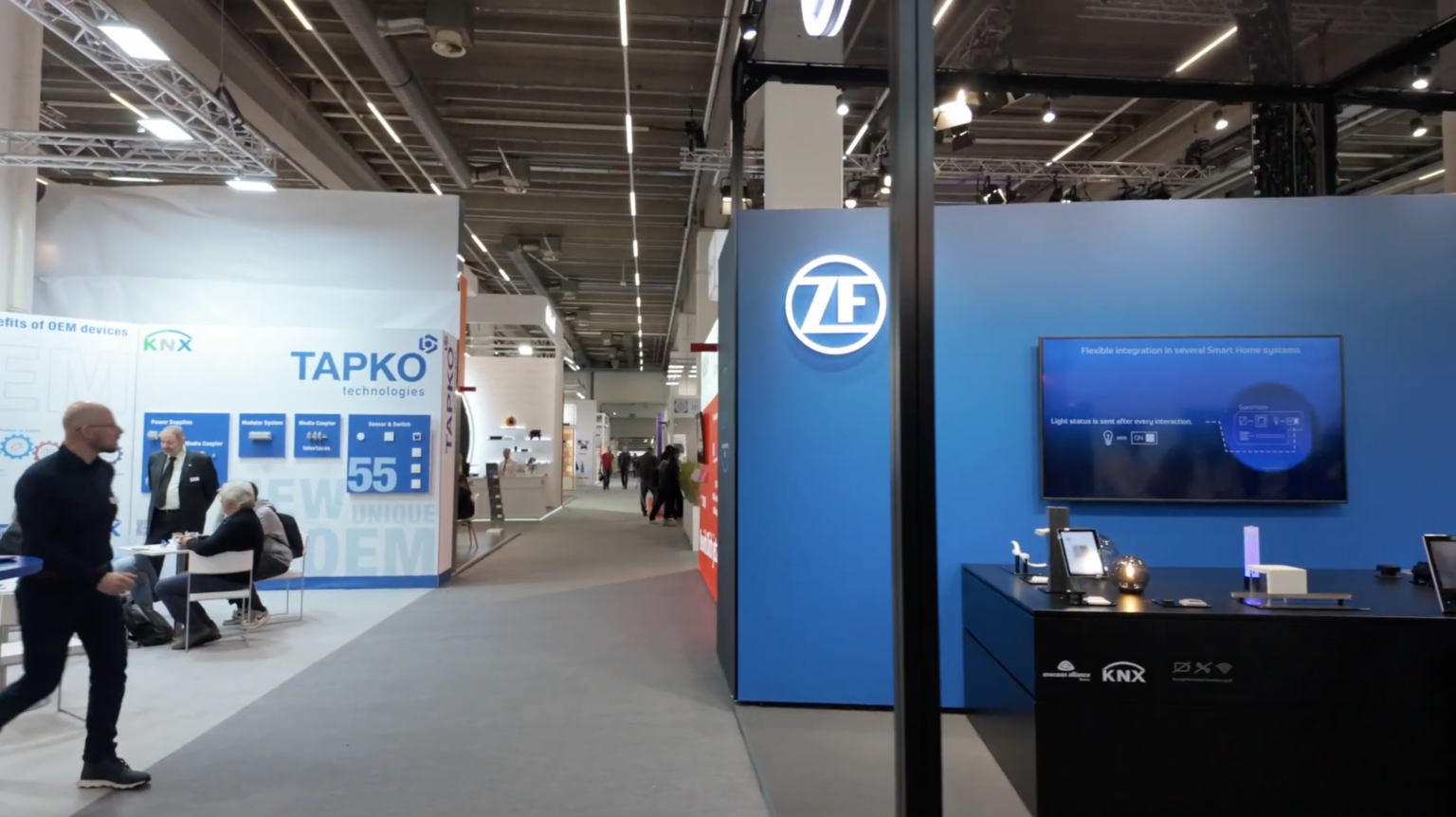 ZF Portfolio Switches and Sensing Solution at Light + Building 2024 in ...